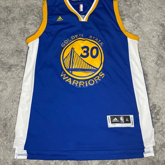 adidas | Shirts | Adidas Golden State Warriors Stephen Curry 3 Jersey ...